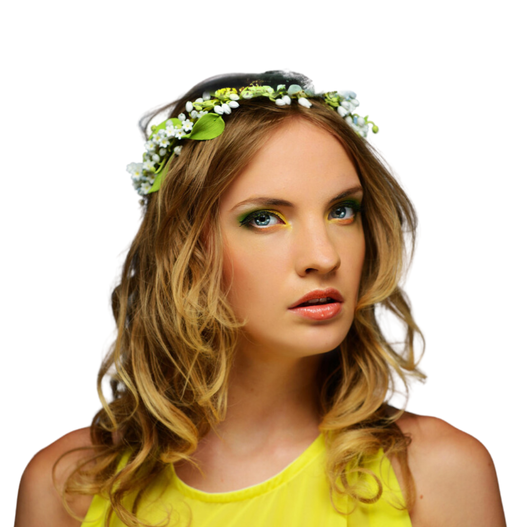 Flower crowns with many colour options. Flower head headbands – Toast ...